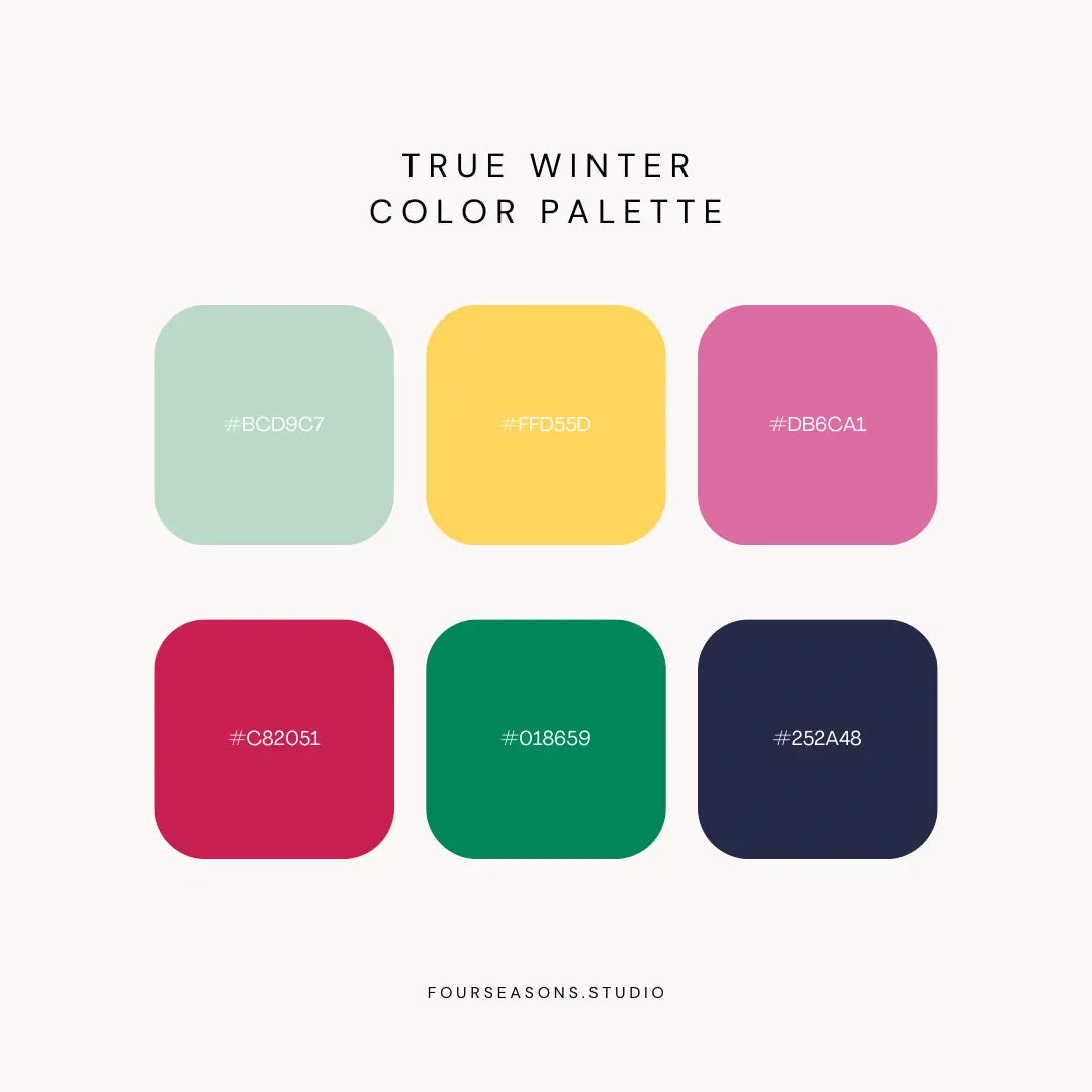 True Winter Color Analysis Insights: Discover Your Best Colors Today ...