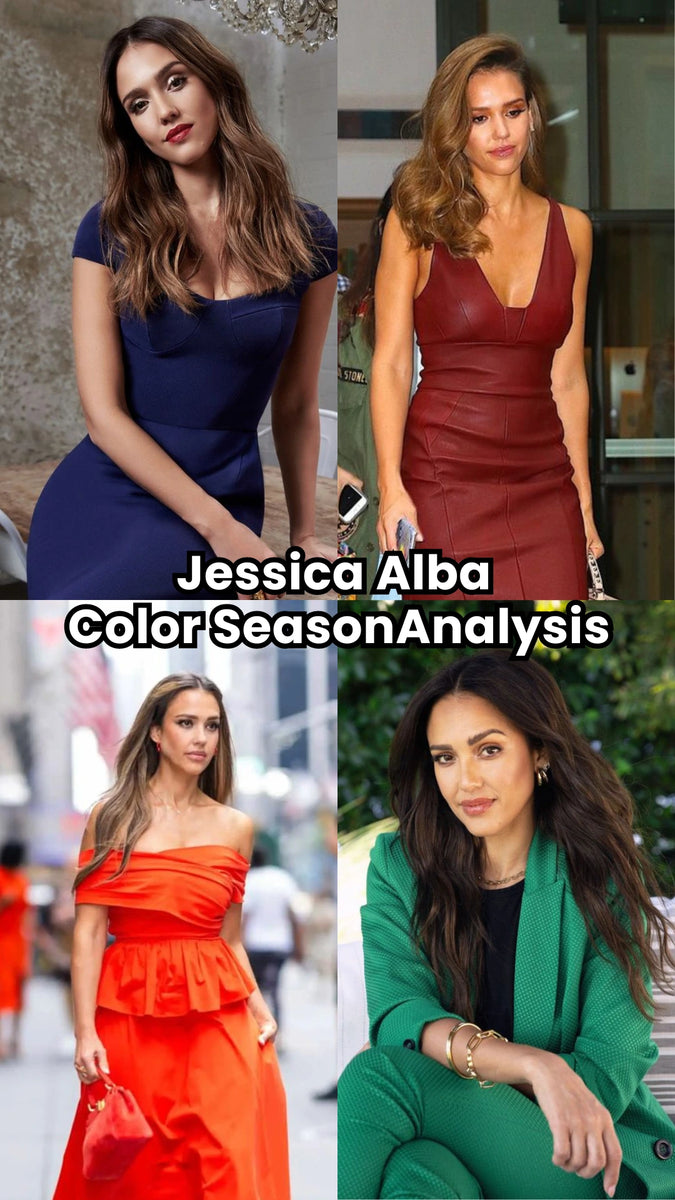 Jessica Alba Color Season Analysis: A Guide for True Autumn – Four ...