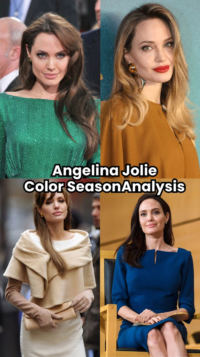 Angelina Jolie's Color Season: A Guide for Soft Autumn – Four Seasons ...