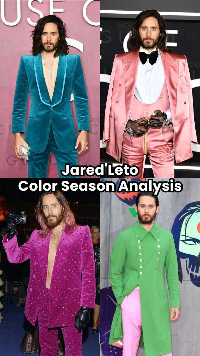 Jared Leto Color Season: A Guide for Bright Spring – Four Seasons Studio