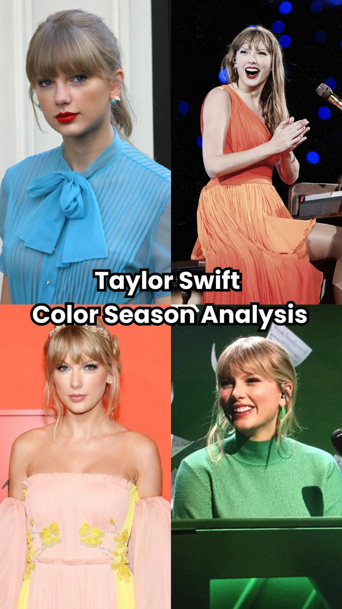Taylor Swift’s Season Color Analysis: Discover Her Best Colors – Four ...
