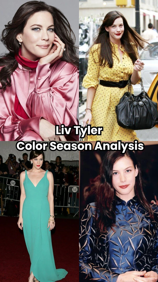 Liv Tyler's Color Season: A Guide for True Winter – Four Seasons Studio