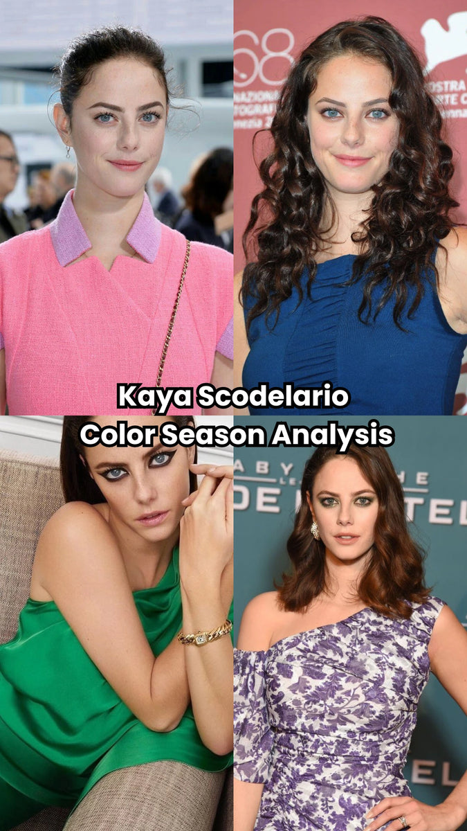 Kaya Scodelario Color Season Analysis: A Guide for True Summer – Four ...